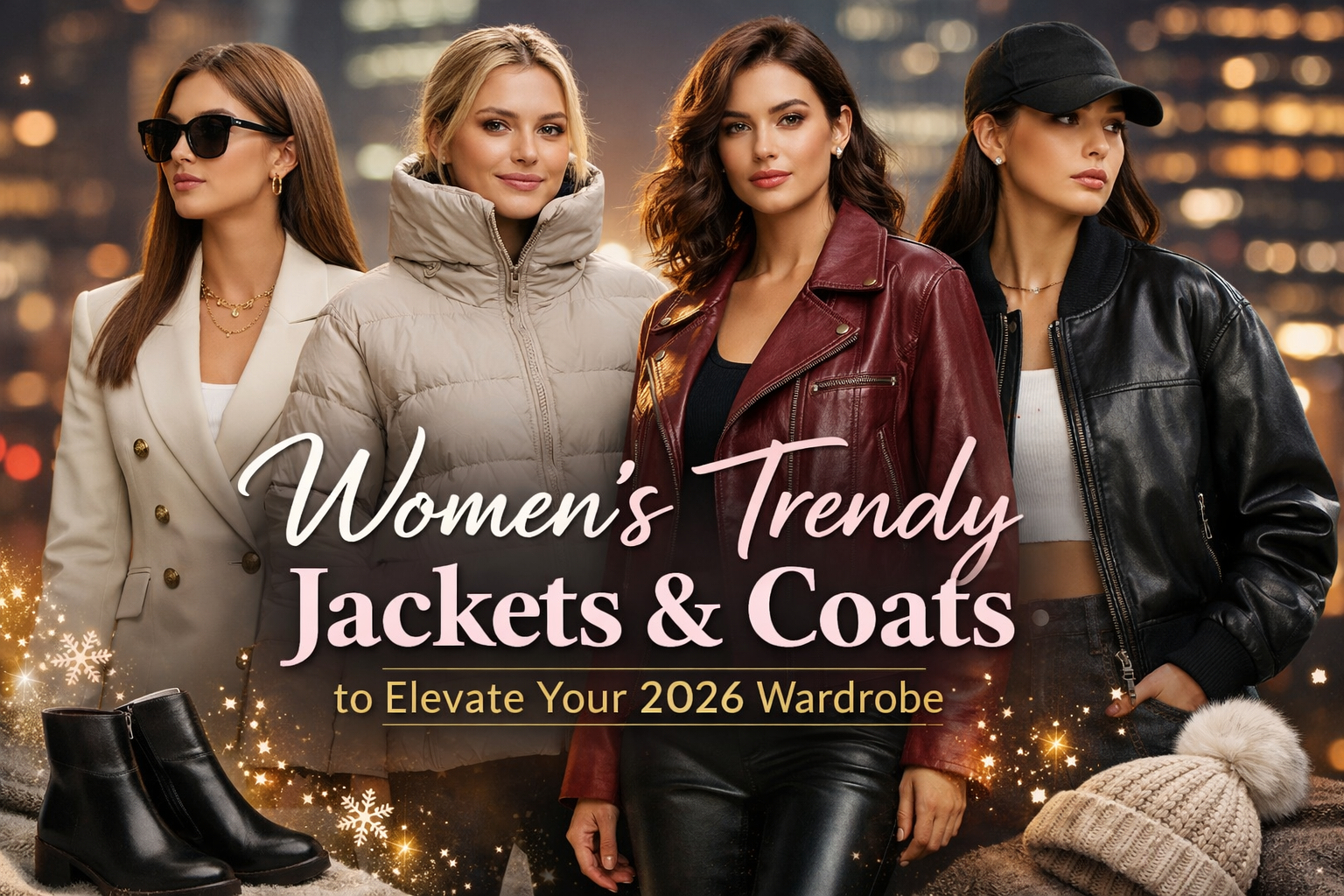Women's Trendy Jackets & Coats To Upgrade Your 2026 Wardrobe – Jacket ...